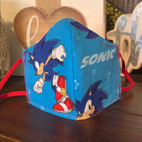 Accessories | Sonic Print Face Mask | Poshmark